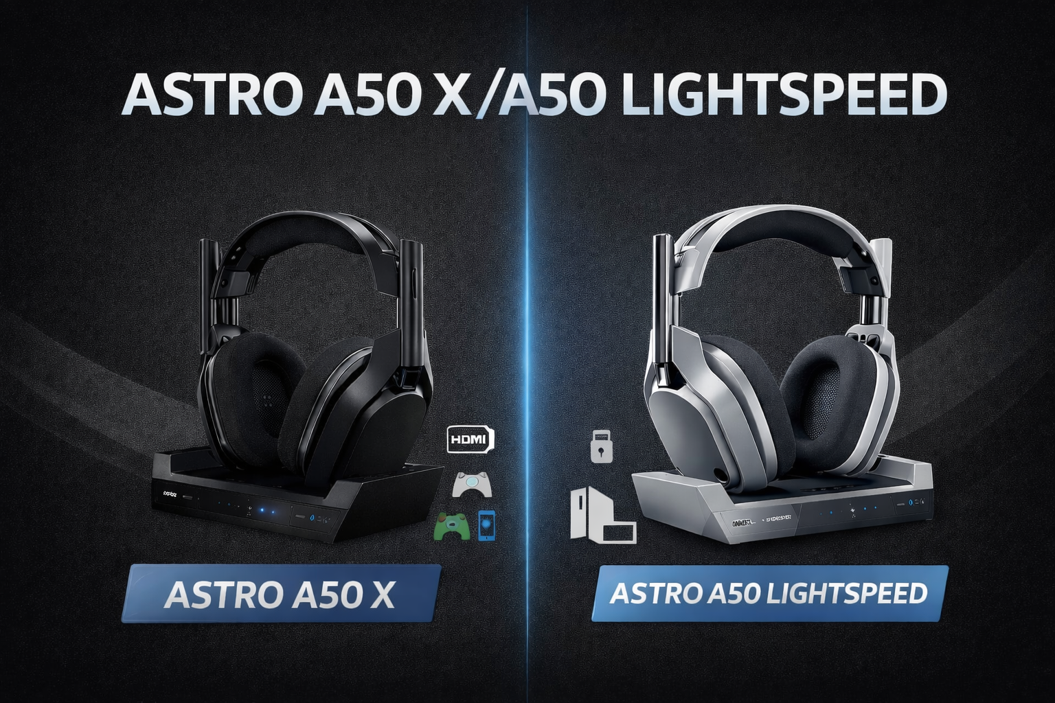 ASTRO A50 X vs ASTRO A50 徹底比較｜何が違う？後悔しない選び方【2026年版】 - SEFP Journal